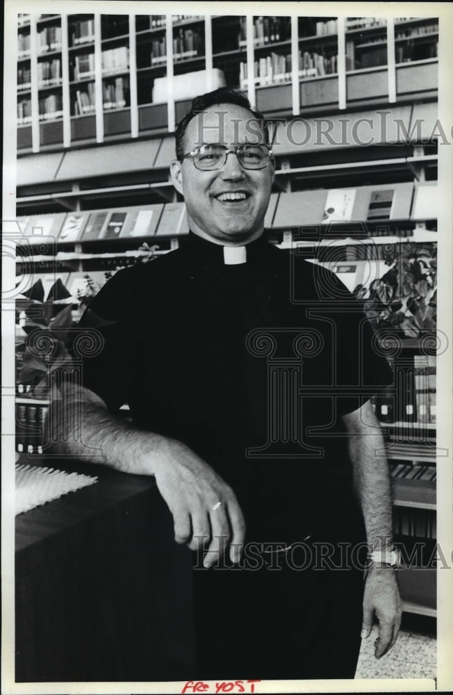 1979 Press Photo Father Charles Yost - mja47477 - Historic Images