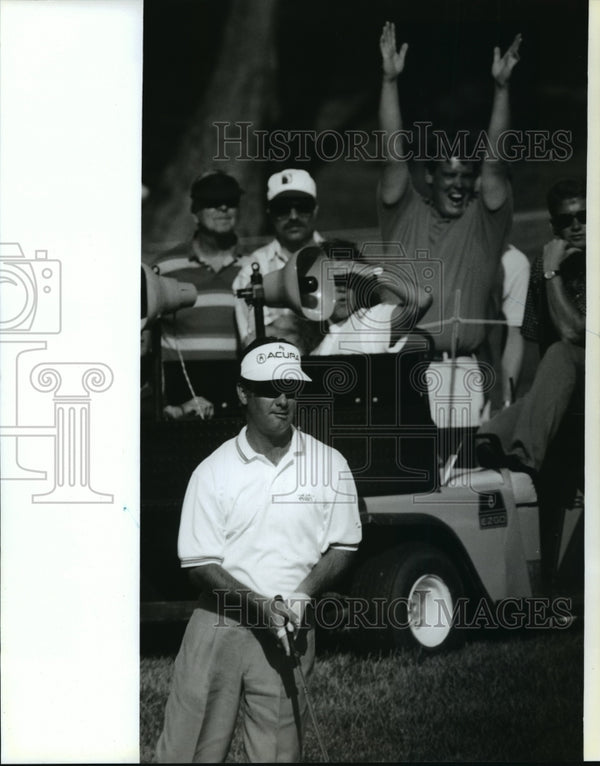 1993 Richard Zokol in 17th Hole Sand Trap, Greater Milwaukee Open ...