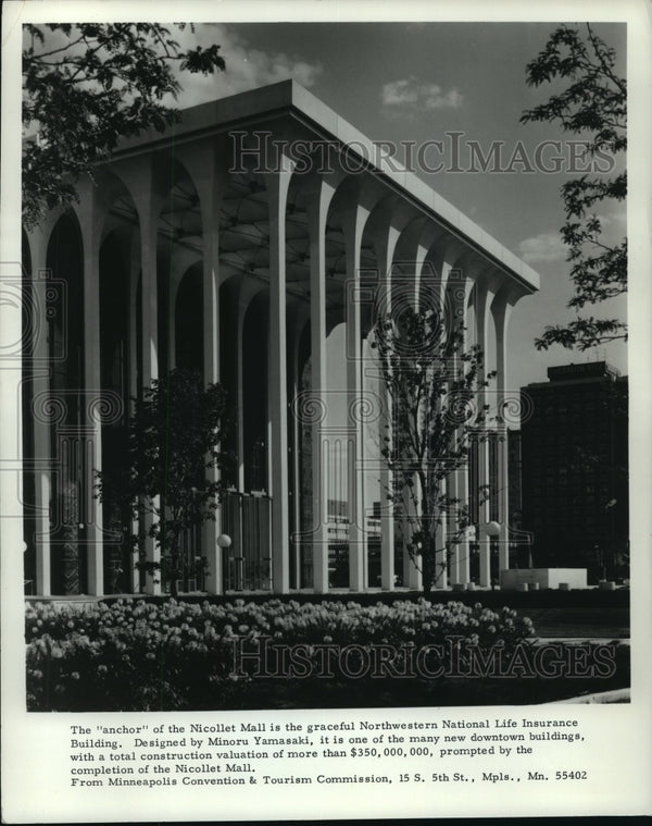 1974 Press Photo The Northwestern National Life Ins. Building-Minneapo ...
