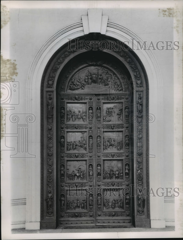 1952 Washington D.C. Capitol Building Columbus Door Artwork - Historic ...