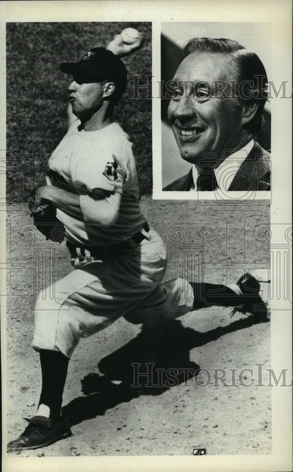1976 Press Photo Baseball Player Bob Feller - mja58985 - Historic Images
