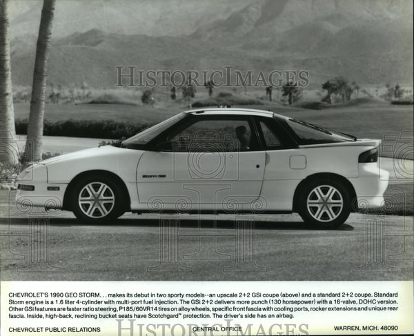 1990 Press Photo Chevrolet's Geo Storm GSi - mja65181 - Historic Images
