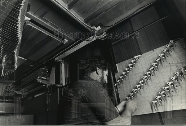 1989 Neil Palmer works on wires, Concordia University of Wisconsin ...