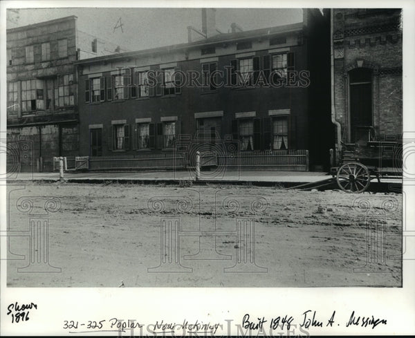 Press Photo The Building Built in 1848 by John A. Messinger - mja81896 ...