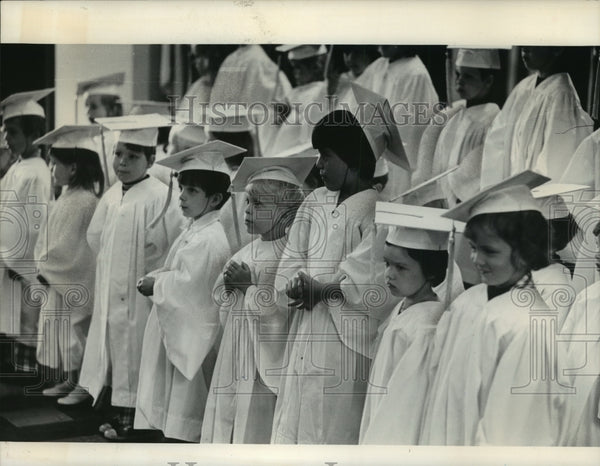 1975 Graduation Day at Wauwatosa Nursery Center - Historic Images