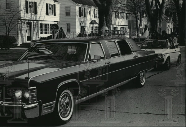 1984 William Crowley get a ride to Dominican H.S. in a limousine ...
