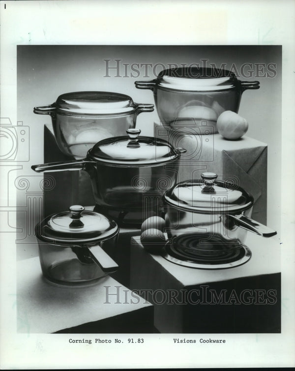 1983 Press Photo Corning's Visions Cookware - mja92076 - Historic Images