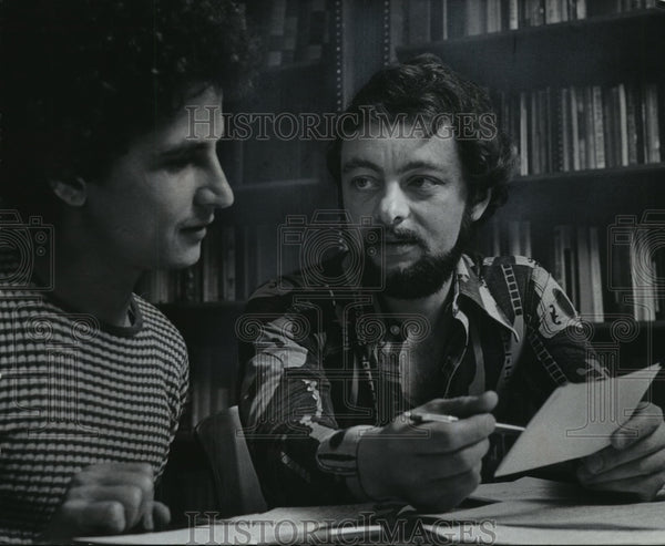 1978 Father Lawrence Dulek and Friend at St Joseph's Catholic Church ...
