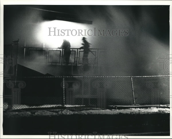1990 Waukesha, Wisconsin Firefighters battle Smoke at New Market ...