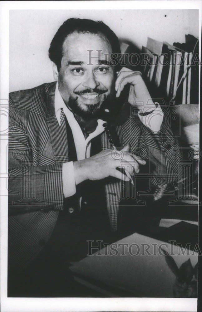 1964 Press Photo Gene Frankel, New York director on and off Broadway ...