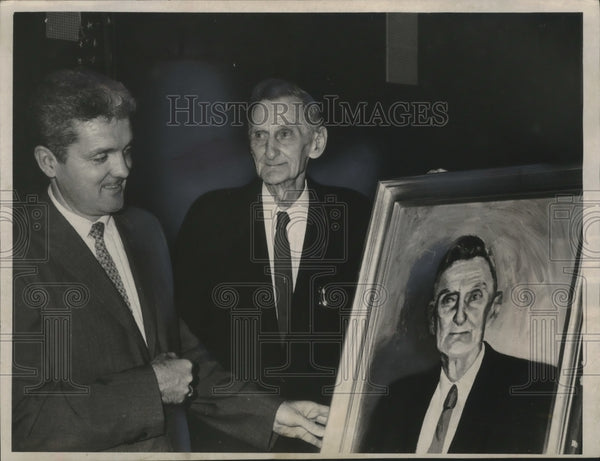 1966 Portrait of former Judge William Quick by Art Palm - Historic Images