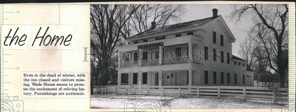 1961 The old Wade House in Greenbush, Wisconsin - Historic Images