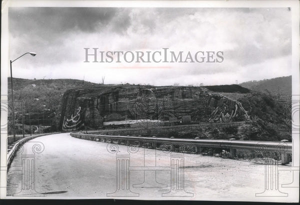 1967 Tialoc at Netzahualcoyotl dam at Raudales de Malpaso, Mexico ...