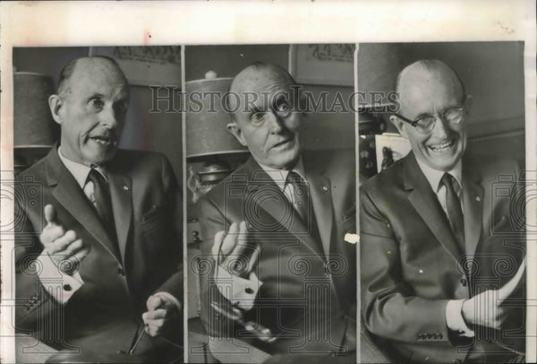 1964 Press Photo General Alfred Gruenther president of the American Re ...