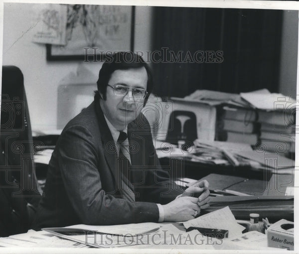 1979 David Obey, Wisconsin Congressman, 7th District - Historic Images