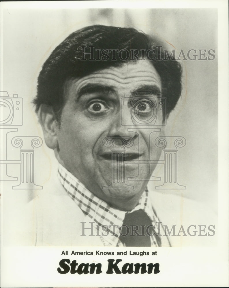 1988 Stan Kann, veteran nightclub and television comedian - Historic Images