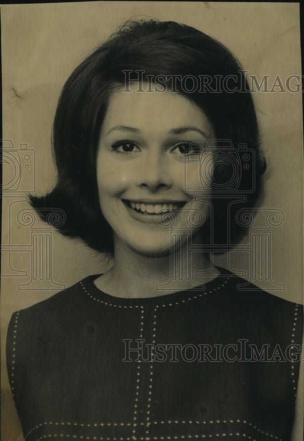 1968 Press Photo Mrs. James Stanfield former Miss Wisconsin, Barbara B ...