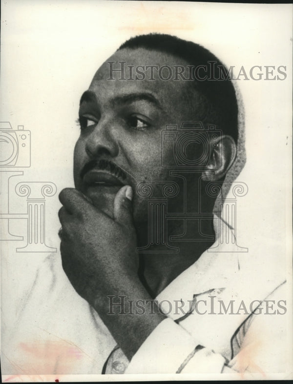 1966 Press Photo Carl B. Stokes, Cleveland, Ohio - mjc04480 - Historic ...