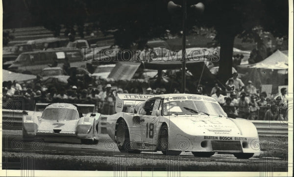 1981 Press Photo A West German duo wins the Pabst 500 Camel GT sports ...