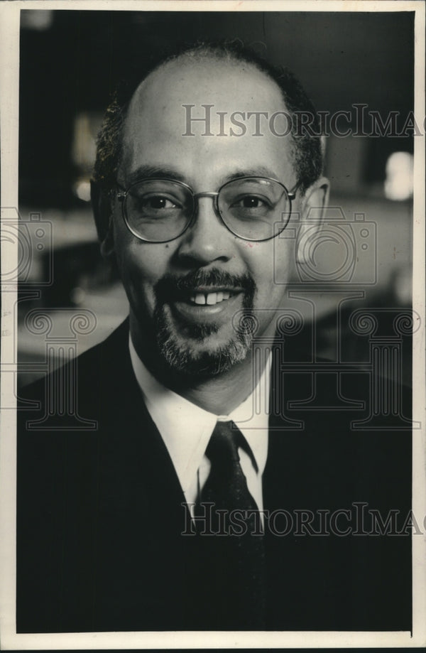 1989, Milwaukee School Superintendent Robert S. Peterkin - mjc24993 ...