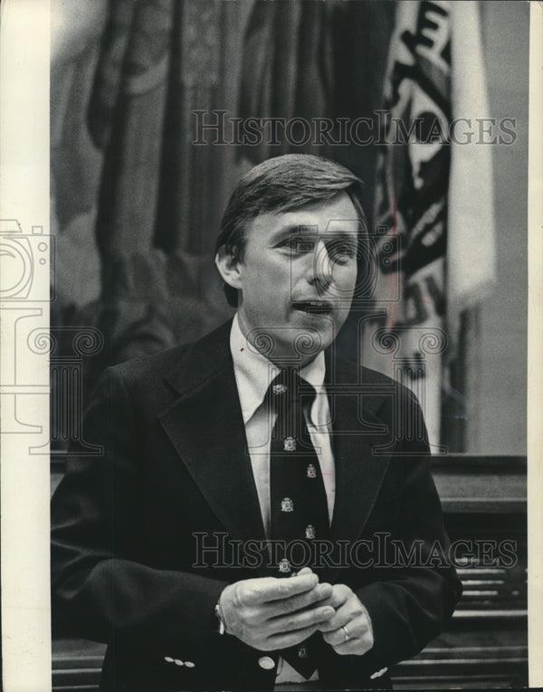 1977, Acting Governor for state of Wisconsin, Martin Schreiber ...