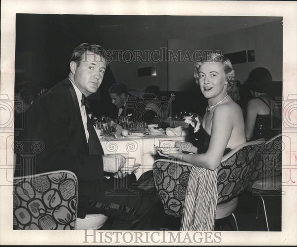 1951, Mr. and Mrs. Charles Scudder Winston at Junior League Ball ...