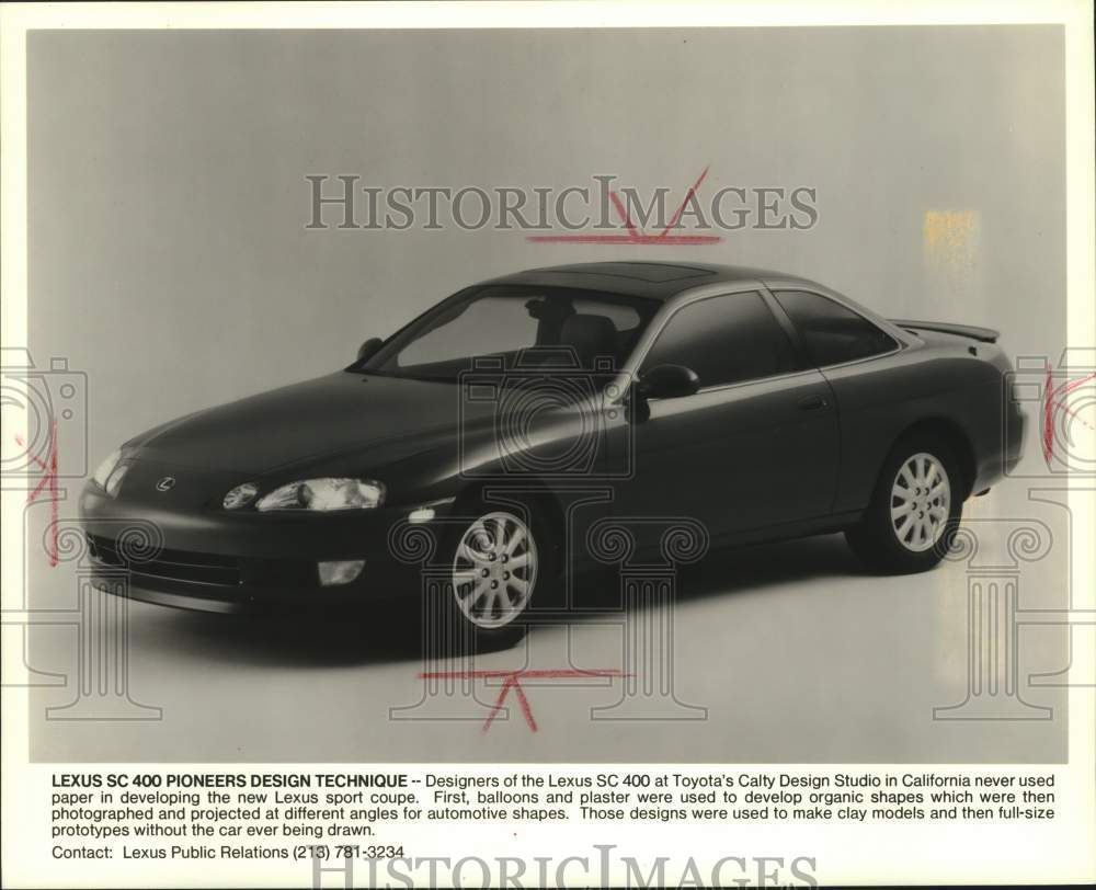 1991 Lexus Sc 400 automobile - Historic Images