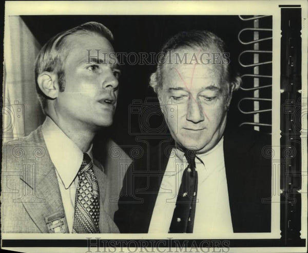 1972 Representative William A. Steiger and Senator Charles Mathias ...