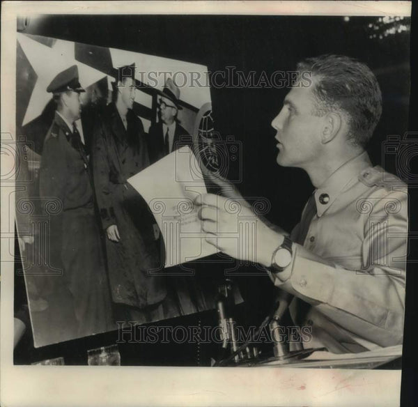 1954, Pvt G. David Schine testified at McCarthy-army hearing - Historic ...
