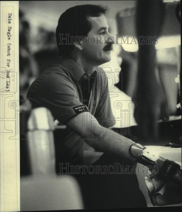 1985 Dale Glenn gave the pins a good look at Lite Beer Championship ...