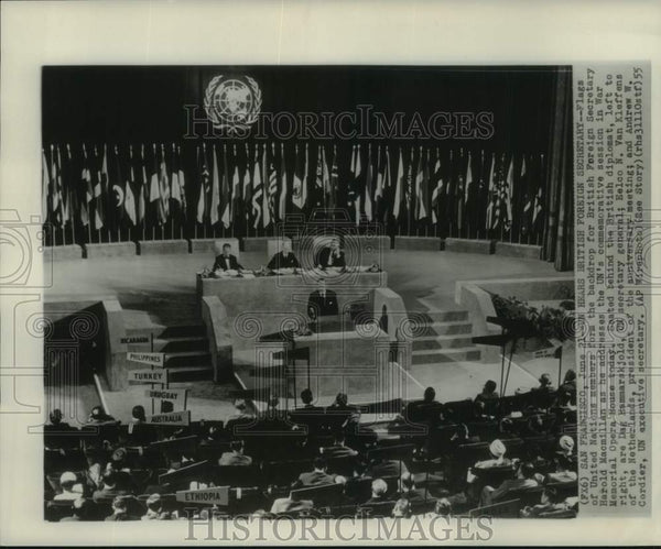1955, United Nations Anniversary session in San Francisco, California ...