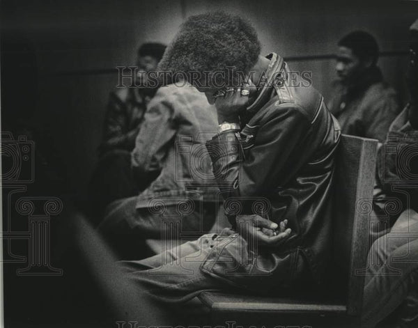 1985 Defendant waits for case to be called, Judge Foley's Court, WI ...