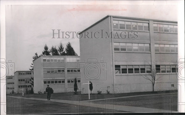 1962 Press Photo Wisconsin men's National Guard barracks,Fort Lewis, W ...