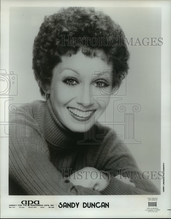 1979 Press Photo Sandy Duncan, Actress and Singer - mjp00263 - Historic ...