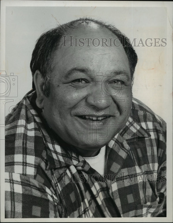 1976 Press Photo Richard Castellano, actor - mjp02085 - Historic Images