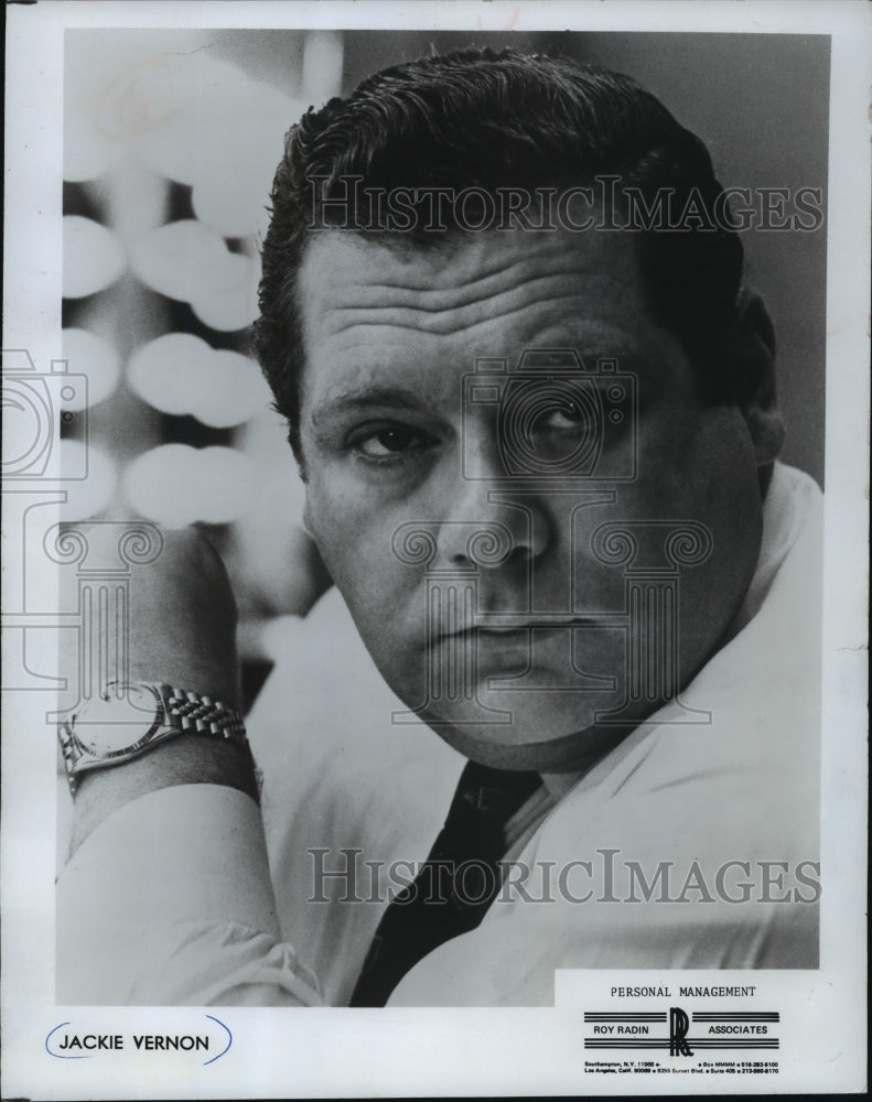 1978 Comedian Jackie Vernon - Historic Images