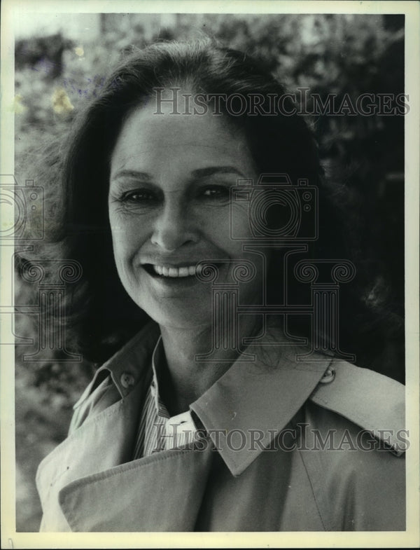 1980 Colleen Dewhurst, actress. - Historic Images