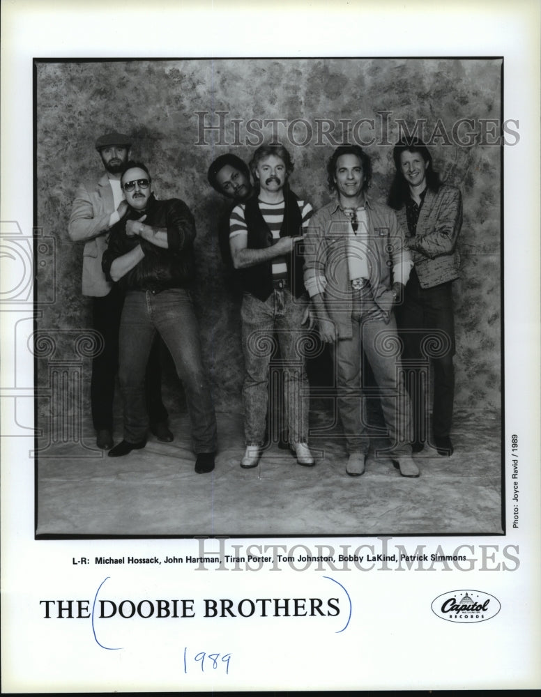 1989 Michael Hossack, John Hartman & members of The Doobie Brothers ...