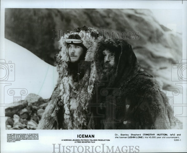 1984 Press Photo Timothy Hutton and John Lone in "Iceman" - mjp06912 ...