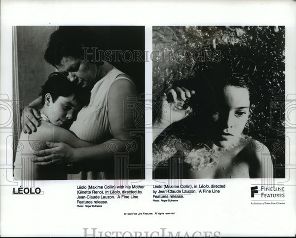 1993 Maxime Collin plays Leolo with Ginette Reno in "Leolo." - Historic ...
