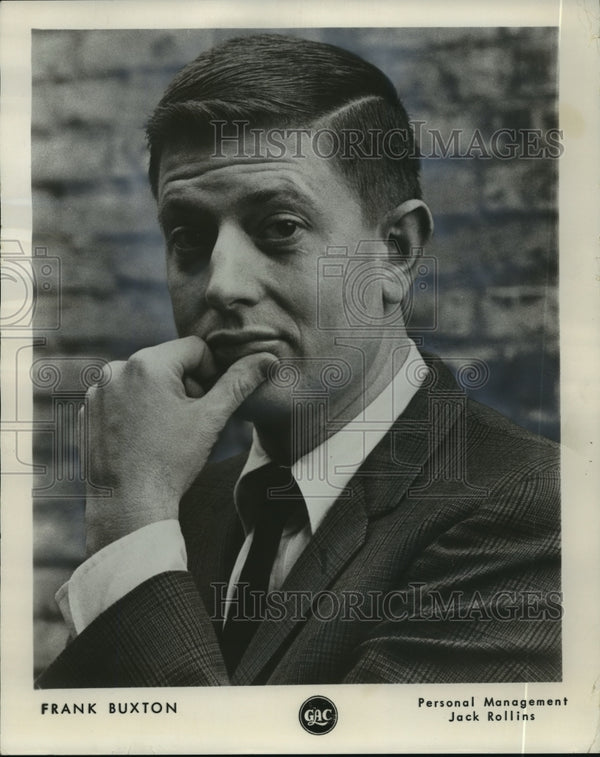 1965 Press Photo Frank Buxton for Children's TV Program "Discovery ...