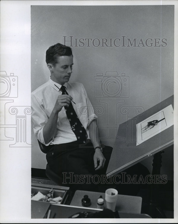1969 Tom Curtis,Milwaukee Journal Sentinel Cartoonist. - Historic Images
