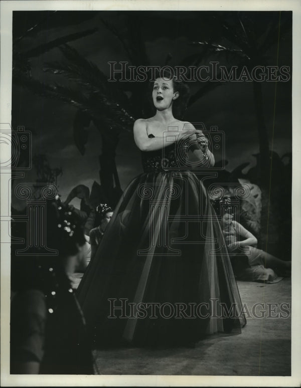 1952, Jane Froman, beautiful singing star, Richard Rogers Story ...