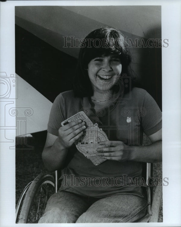 1980 Suzy Gilstrap, actress, plays disabled teenager in "Skyward ...