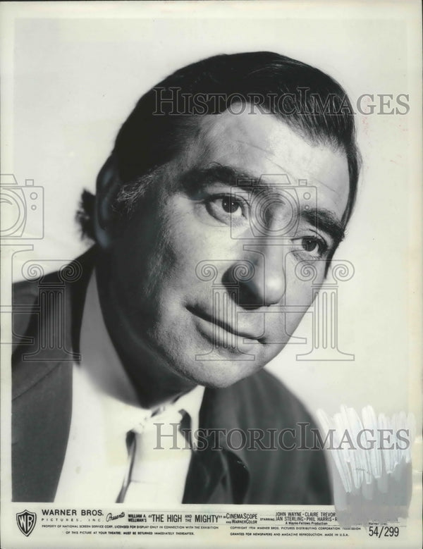 1954, Actor Robert Newton - Historic Images