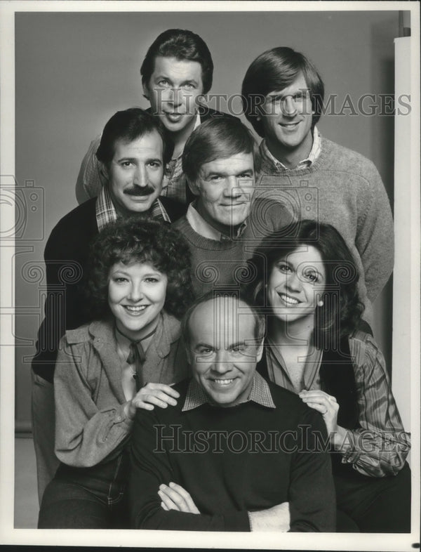 1980, cast of "The Tim Conway Show" on CBS-TV - mjp23016 - Historic Images