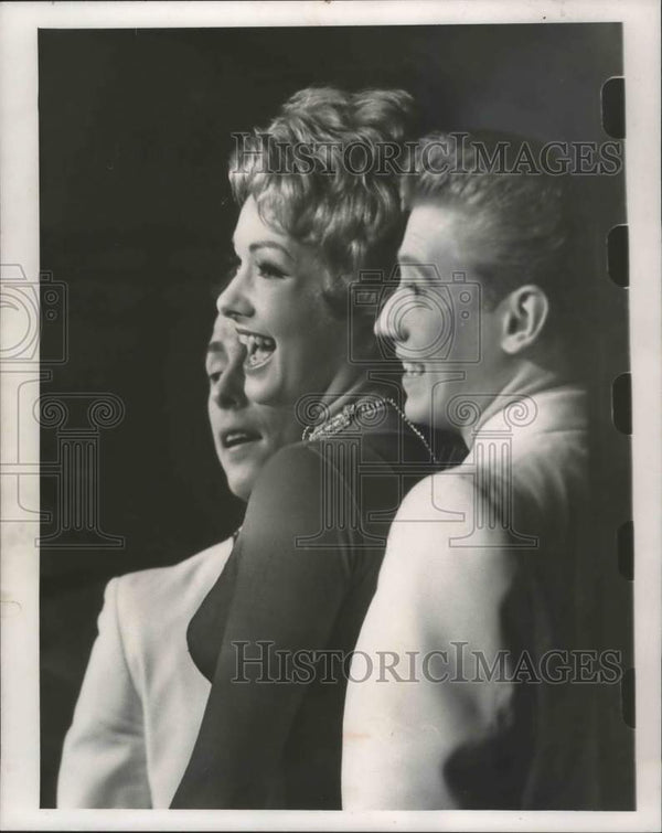 1963, Singer Pam Randall with Bobby Scherkenbach and John Spindler ...