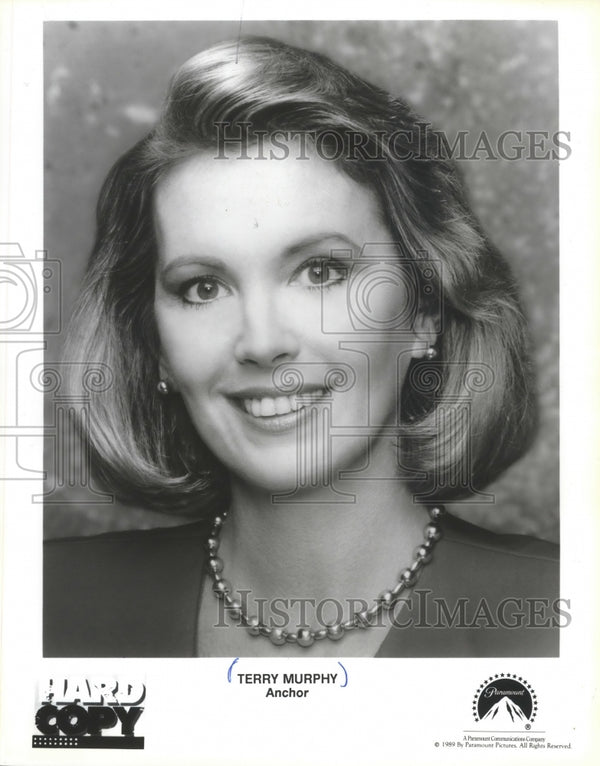 1989, Anchor Terry Murphy in Hard Copy - mjp25045 - Historic Images
