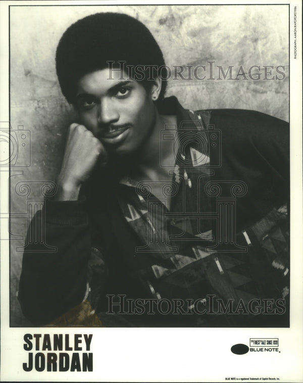 1990 Press Photo Stanley Jordan, US Guitar Player - mjp31326 - Historic ...