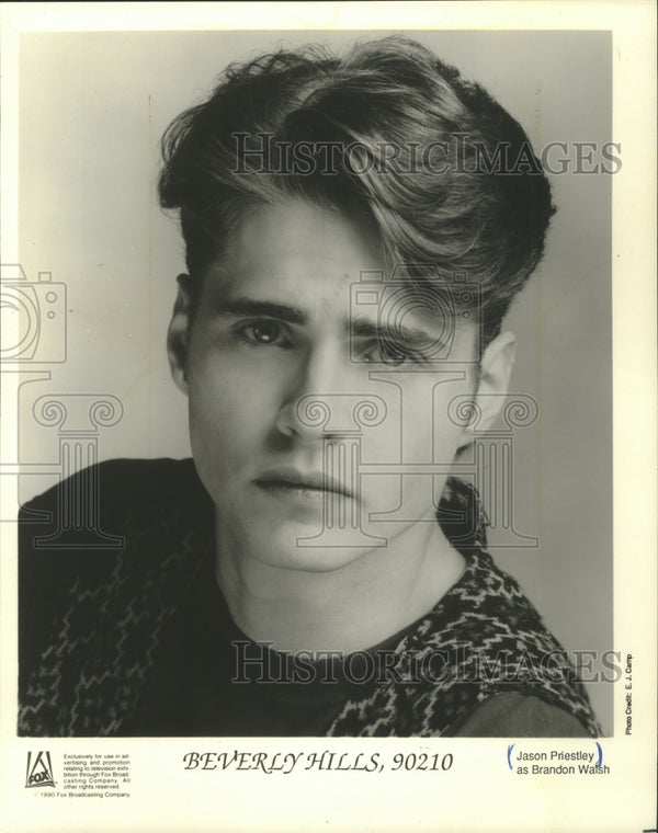 1992, "Beverly Hills, 90210" actor Jason Priestley - mjp31503 ...